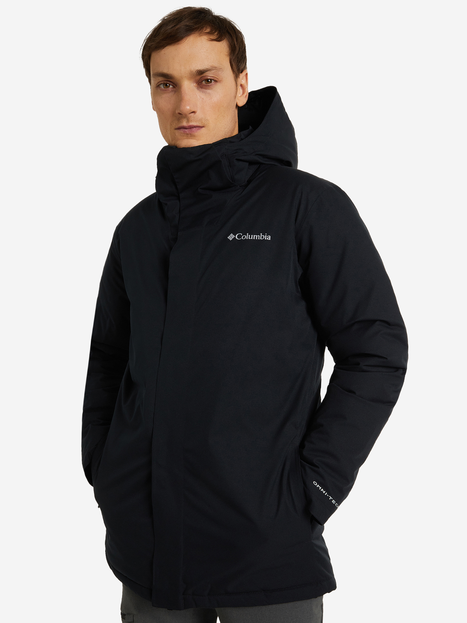 Columbia Blizzard Fighter III Jacket ерлер жылы курткасы қара түсте ...