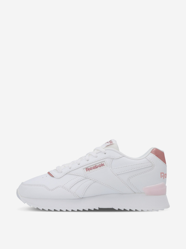 Кроссовки женские Reebok Glide Ripple Clip белый/розовый цвет — купить ...