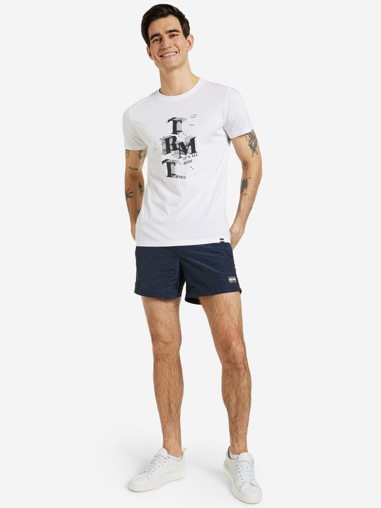 Футболка мужская Termit белый цвет — купить за 3140 тг со скидкой 50 % в интернет-магазине ...