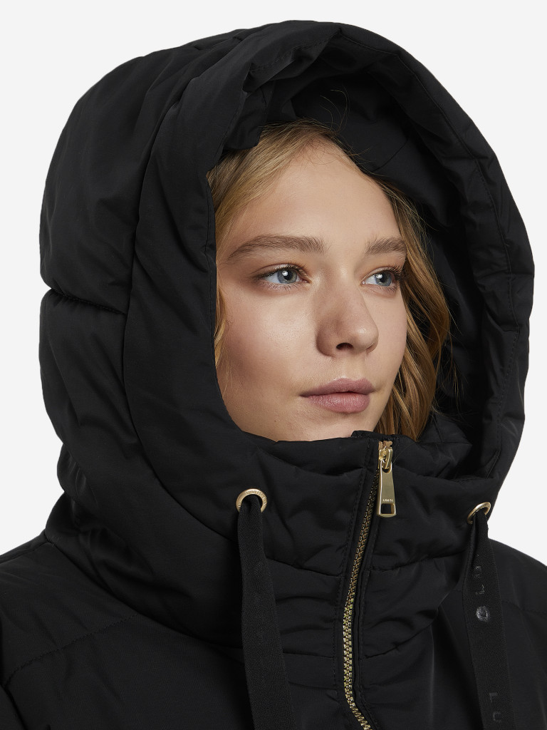 Пальто утепленное женское Luhta Heinis черный цвет — купить за 149990 ...