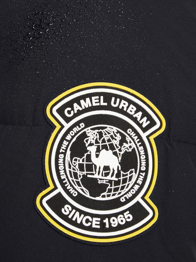 Пуховик мужской Camel черный цвет — купить за 63890 тг со скидкой 70 % ...