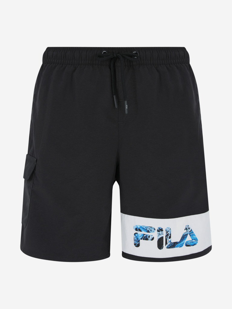 Шорты плавательные для мальчиков FILA чёрный цвет — купить за 5490 тг ...