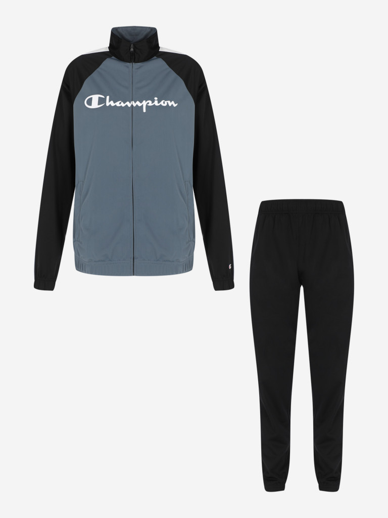 Спортивный костюм мужской Champion черный/белый/серый цвет — купить за ...