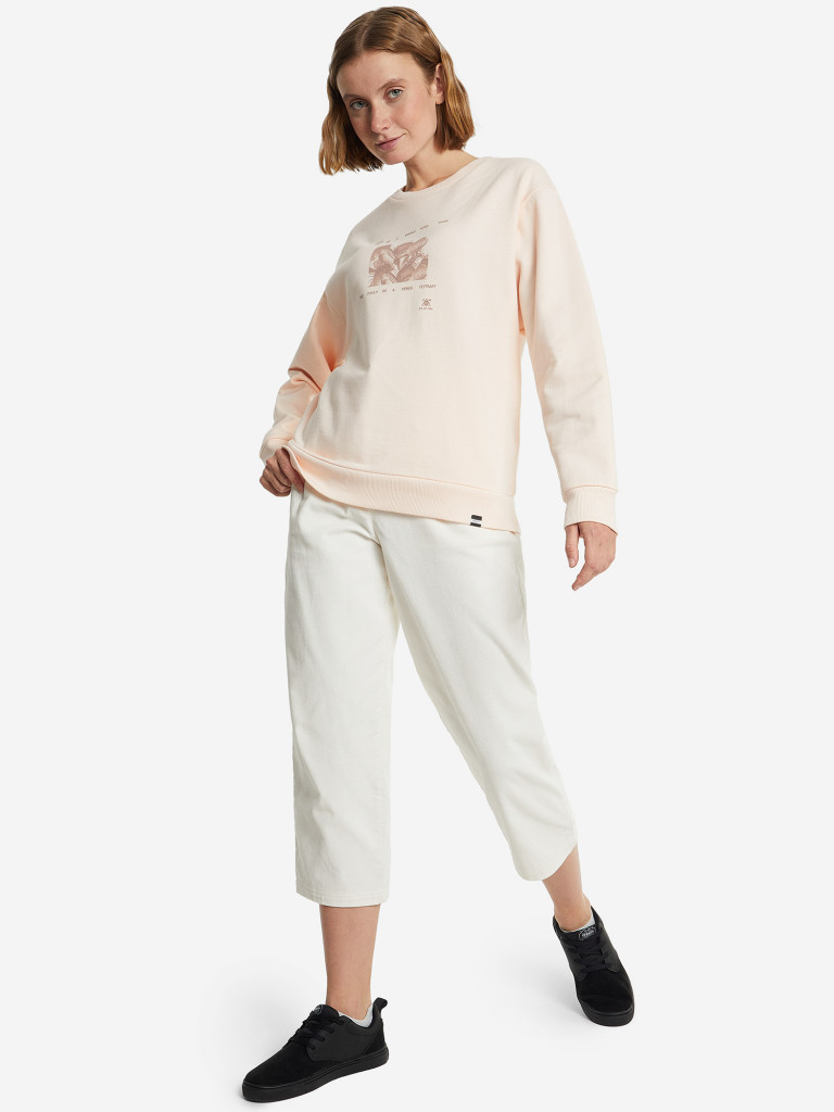 Свитшот женский Termit персиковый цвет — купить за 2990 тг со скидкой 70 % в интернет-магазине ...