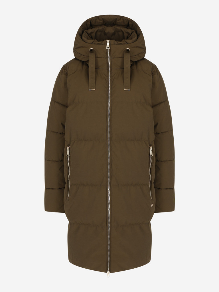 Куртка утепленная женская Luhta Halla коричневый цвет — купить за 41840 ...