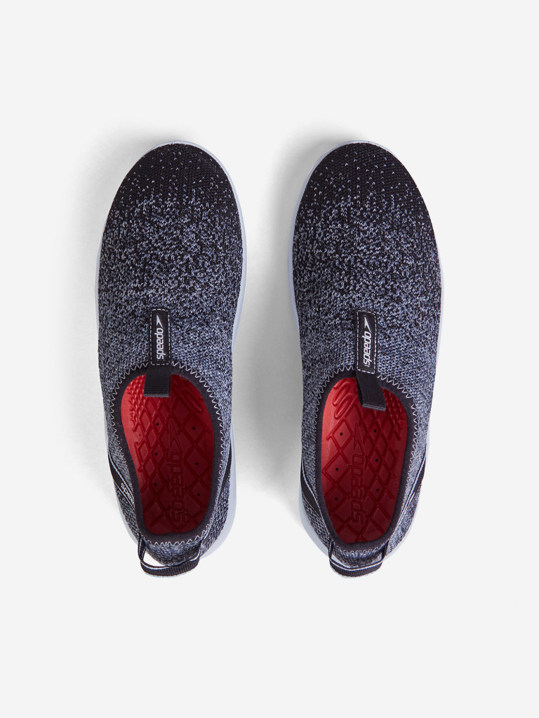 Тапочки коралловые женские Speedo Surfknit Pro AF черный/синий цвет ...