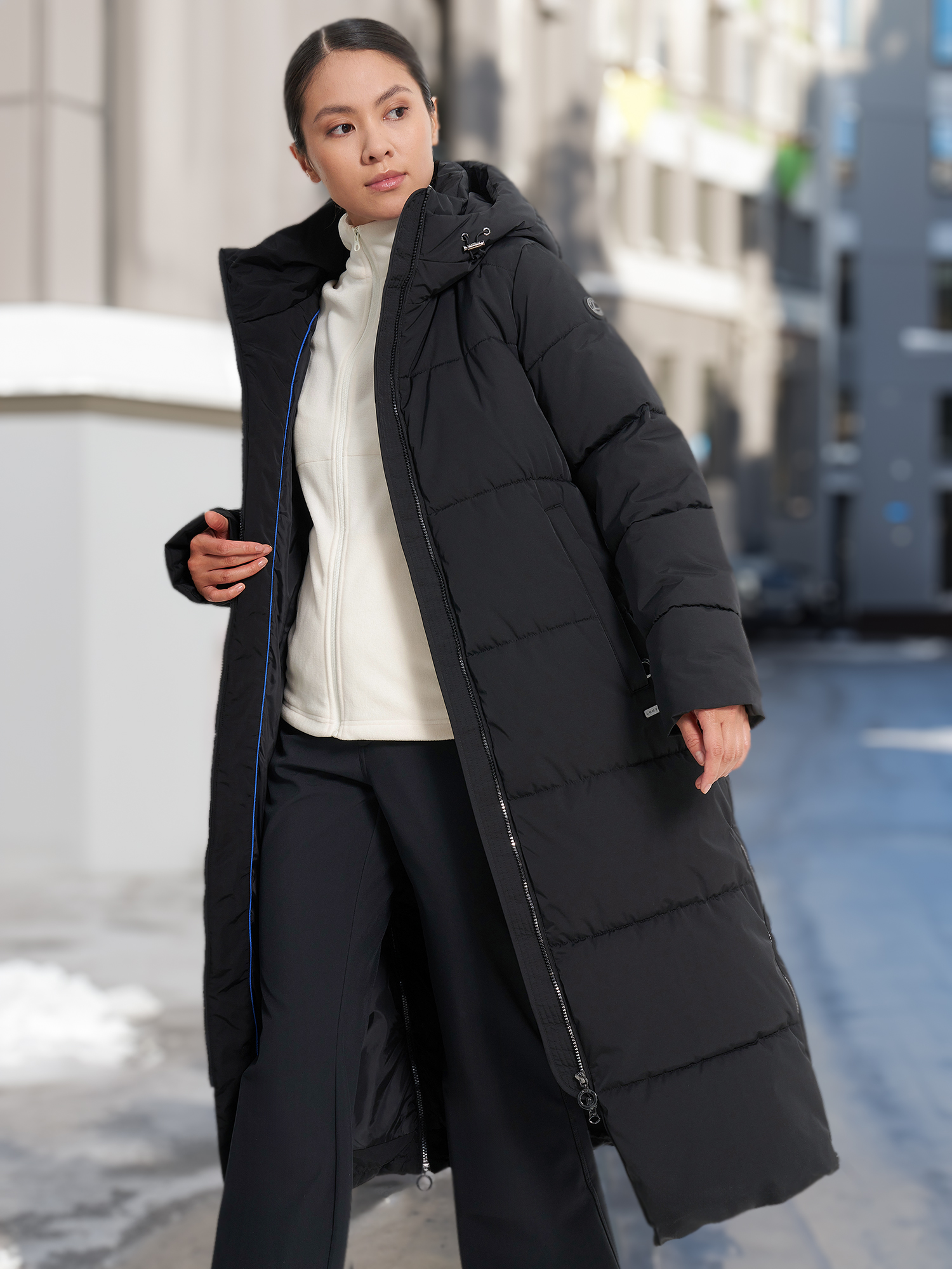 Luhta Heinis әйелдер жылы пальтосы қара түсте — Sportmaster интернет ...