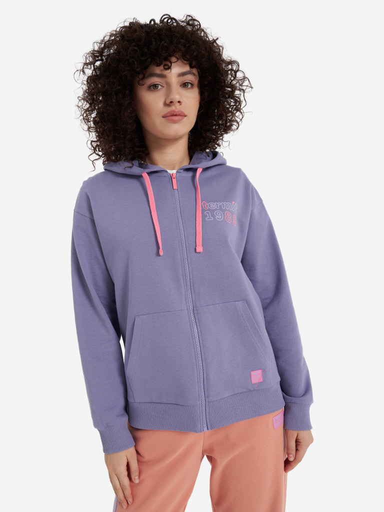 Толстовка женская Termit лавандовый цвет — купить за 4790 тг со скидкой 70 % в интернет-магазине ...