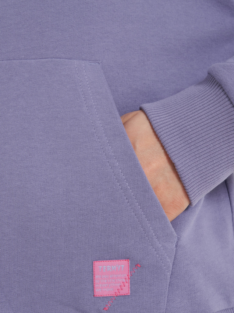 Толстовка женская Termit лавандовый цвет — купить за 4790 тг со скидкой 70 % в интернет-магазине ...