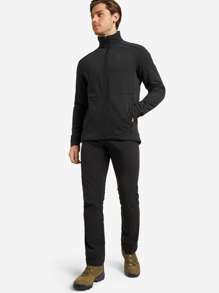 Брюки мужские Salomon Wayfarer Warm черный цвет — купить за 23540 тг со ...