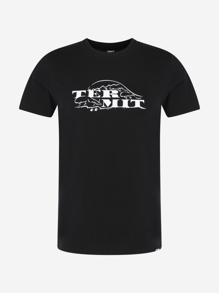 Футболка мужская Termit черный цвет — купить за 2490 тг со скидкой 50 % в интернет-магазине ...