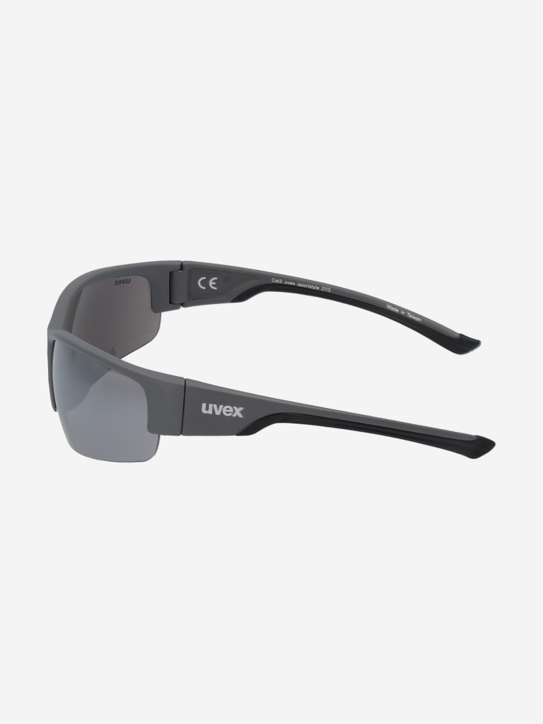 Солнцезащитные очки Uvex Sportstyle 215 серый матовый/серебристый цвет ...