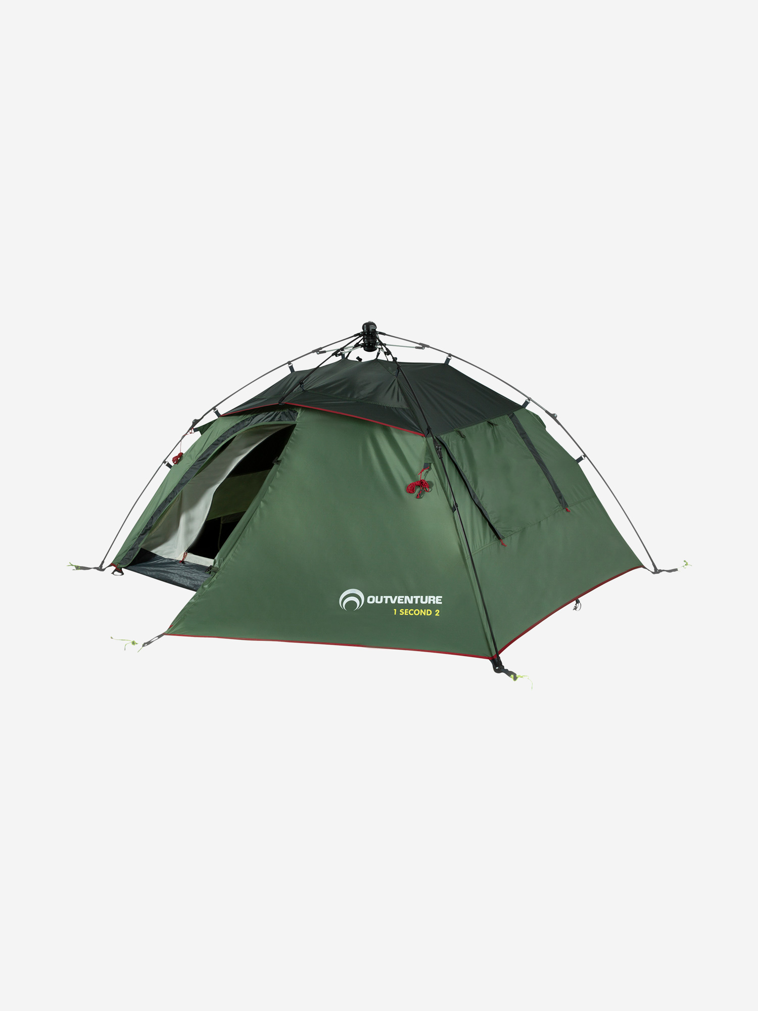 Палатка 2-местная Outventure 1 Second Tent 2 темно-зелёный цвет ...