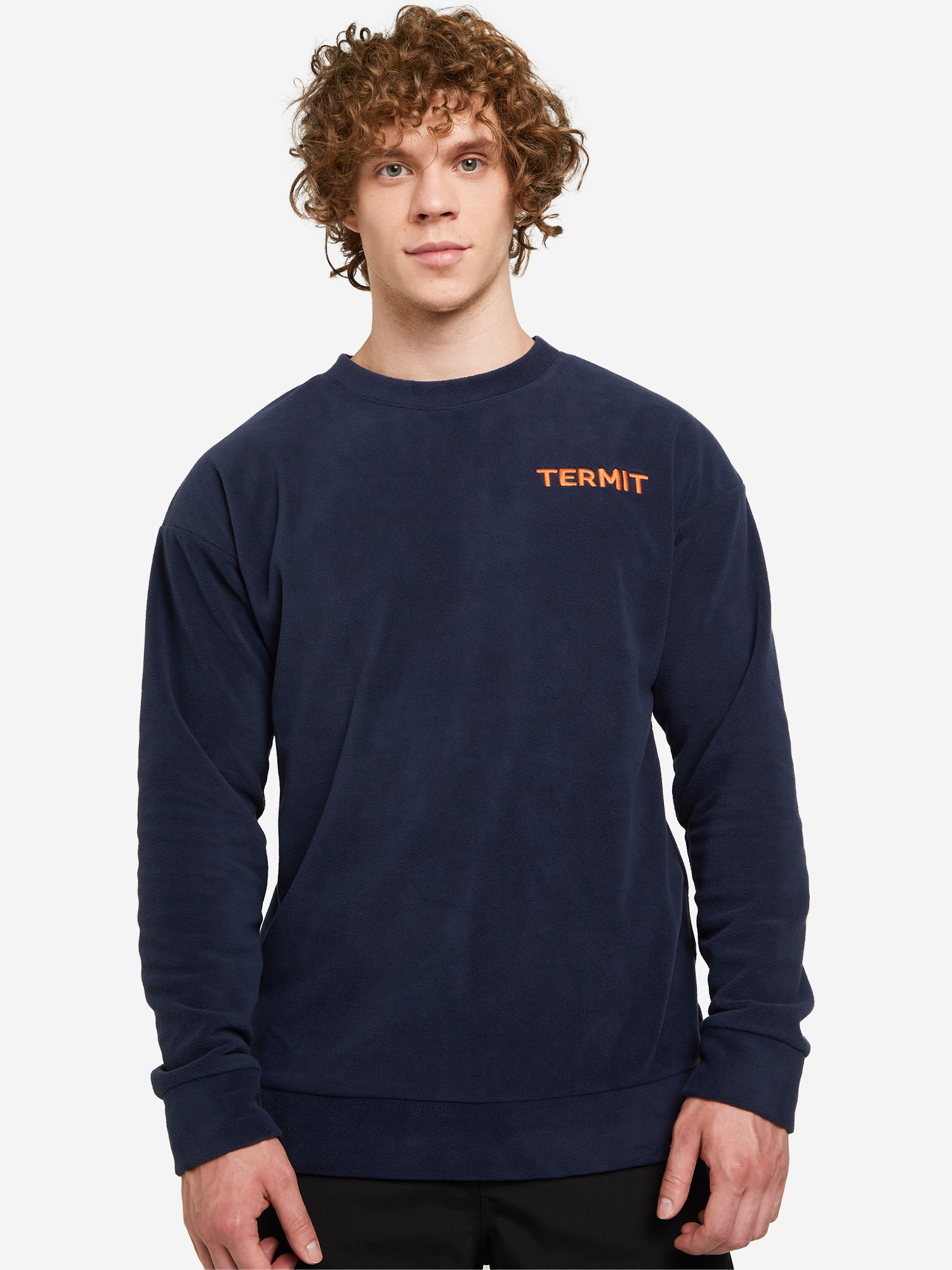 Джемпер флисовый мужской Termit темно-синий цвет — купить за 5740 тг со скидкой 50 % в интернет ...
