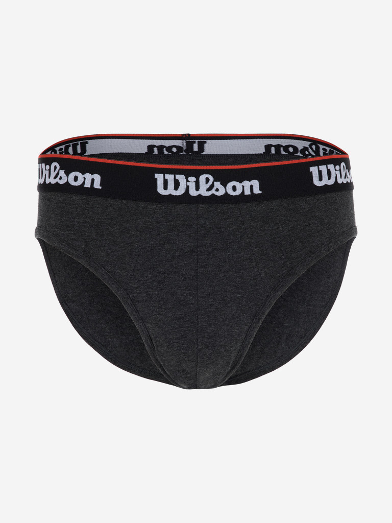 Трусы мужские Wilson, 2 штуки черный/темно-серый меланж цвет — купить ...