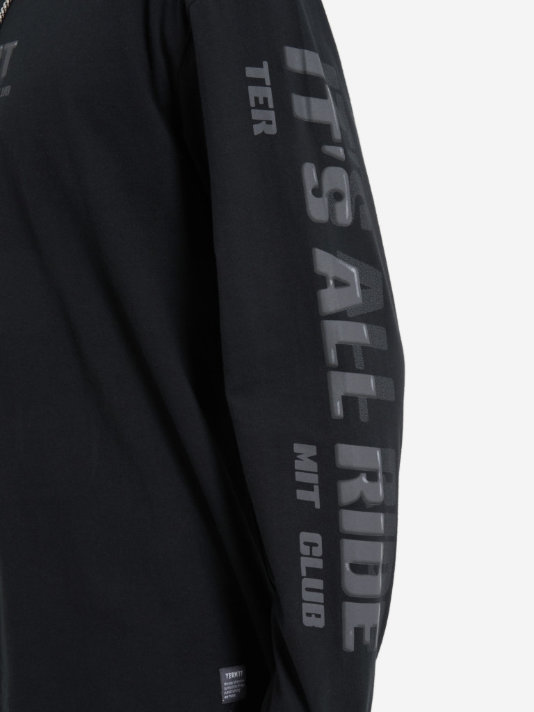 Лонгслив мужской Termit черный цвет — купить за 2990 тг со скидкой 60 % в интернет-магазине ...