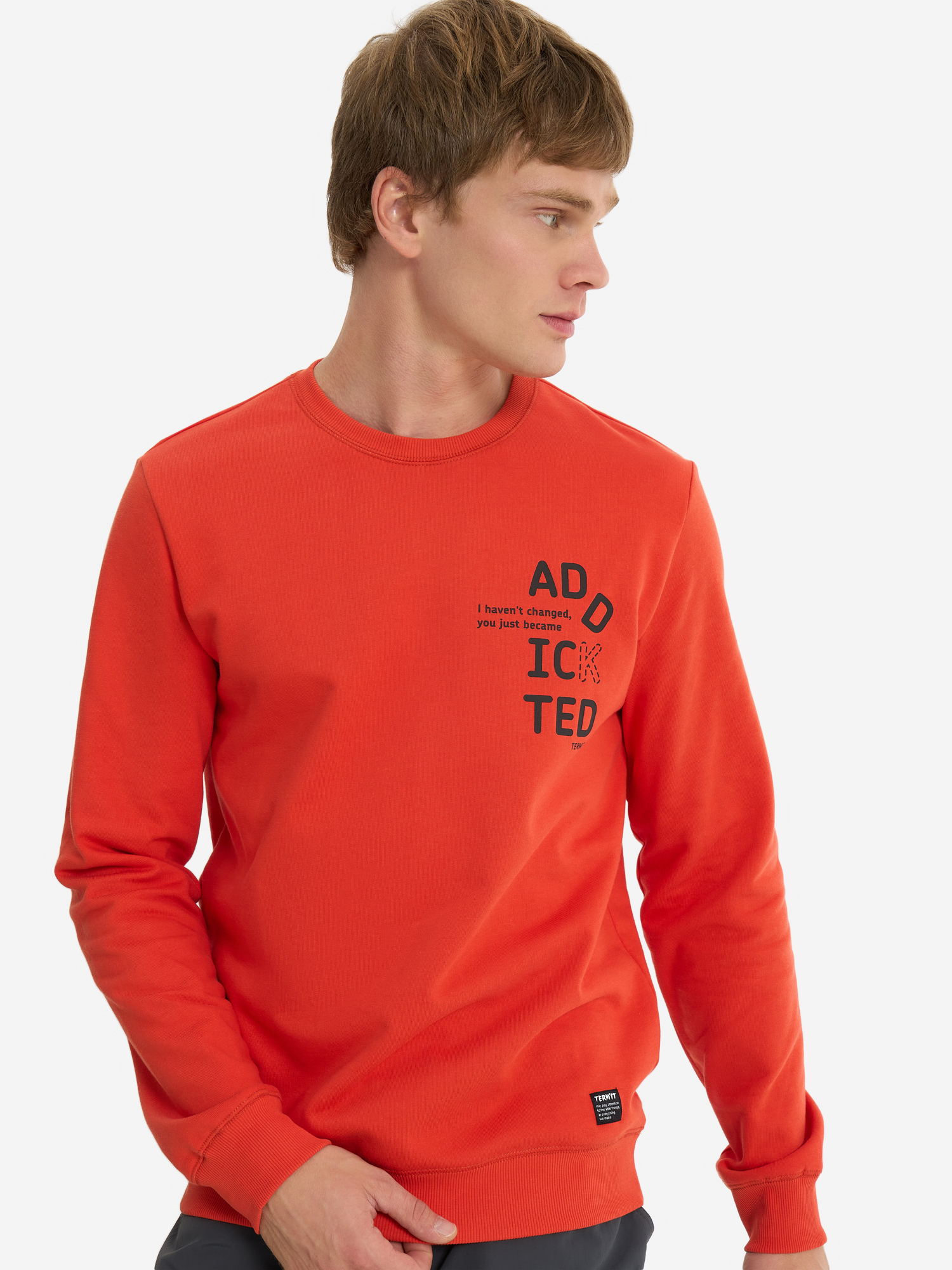 Свитшот мужской Termit кирпичный цвет — купить за 3290 тг со скидкой 70 % в интернет-магазине ...