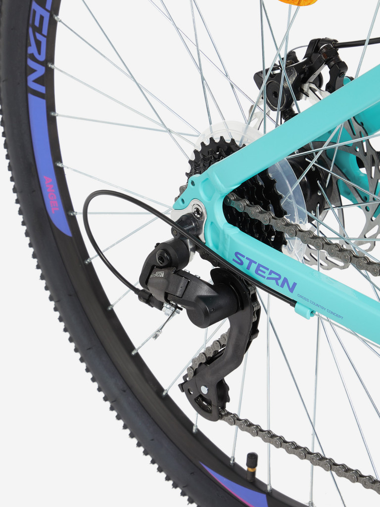 Велосипед горный женский Stern Angel 2.0 Alt 27,5", 2022 бирюзовый цвет ...