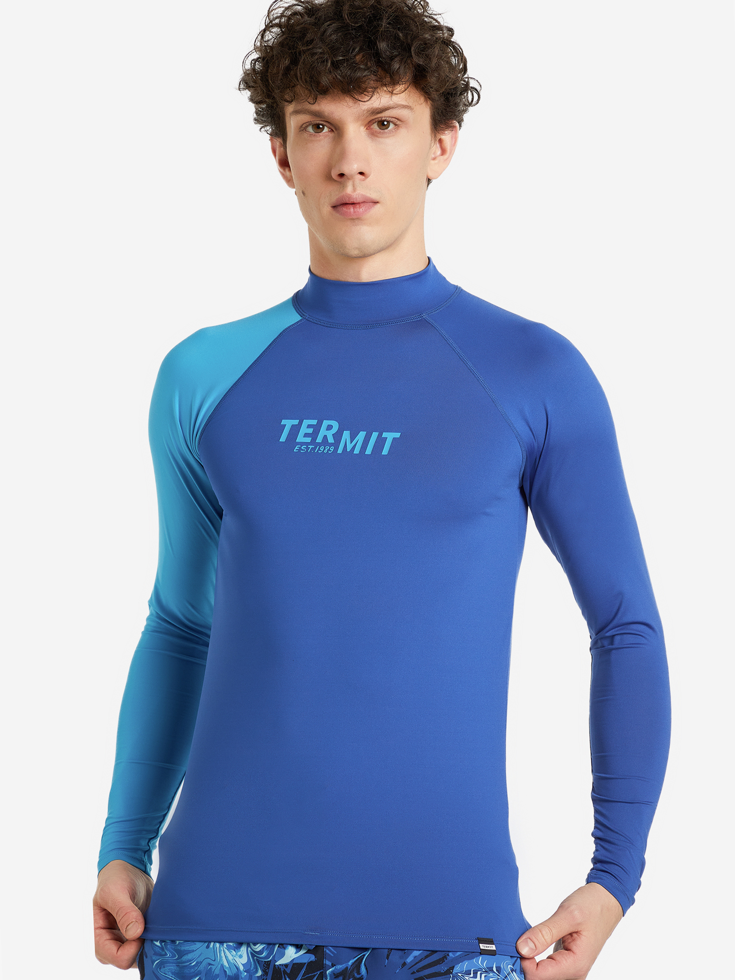 Рашгард мужской Termit синий/голубой цвет — купить за 3290 тг со скидкой 70 % в интернет ...