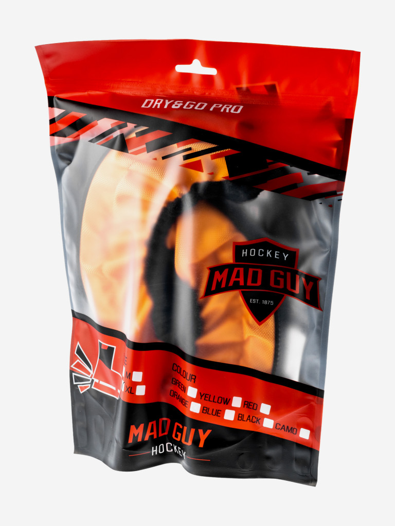 Чехол для лезвий коньков Mad Guy Dry&Go оранжевый цвет — купить за 7990 ...