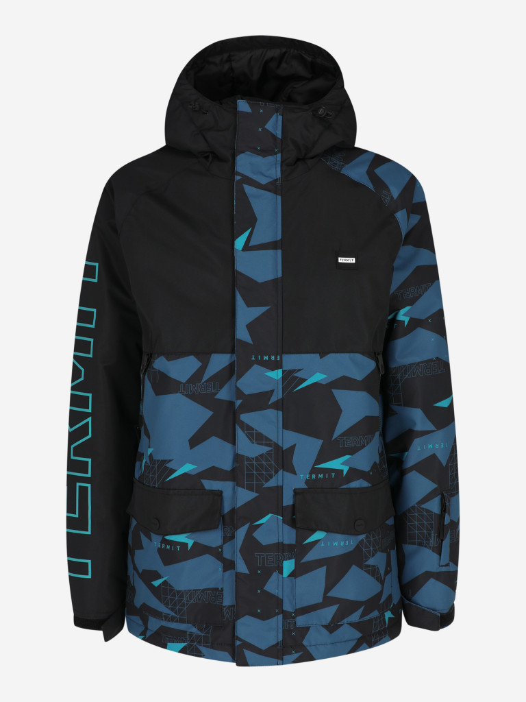Куртка утепленная мужская Termit черный/синий цвет — купить за 27240 тг со скидкой 50 % в ...
