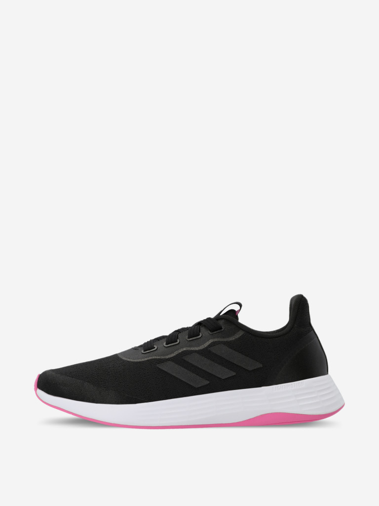 Adidas Qt Racer Sport әйелдер кроссовкасы қара/ақ/қызғылт түсте ...