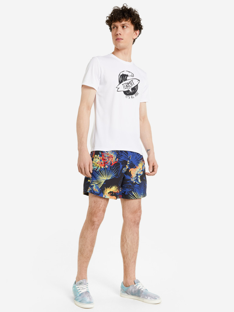 Футболка мужская Termit белый цвет — купить за 3640 тг со скидкой 50 % в интернет-магазине ...