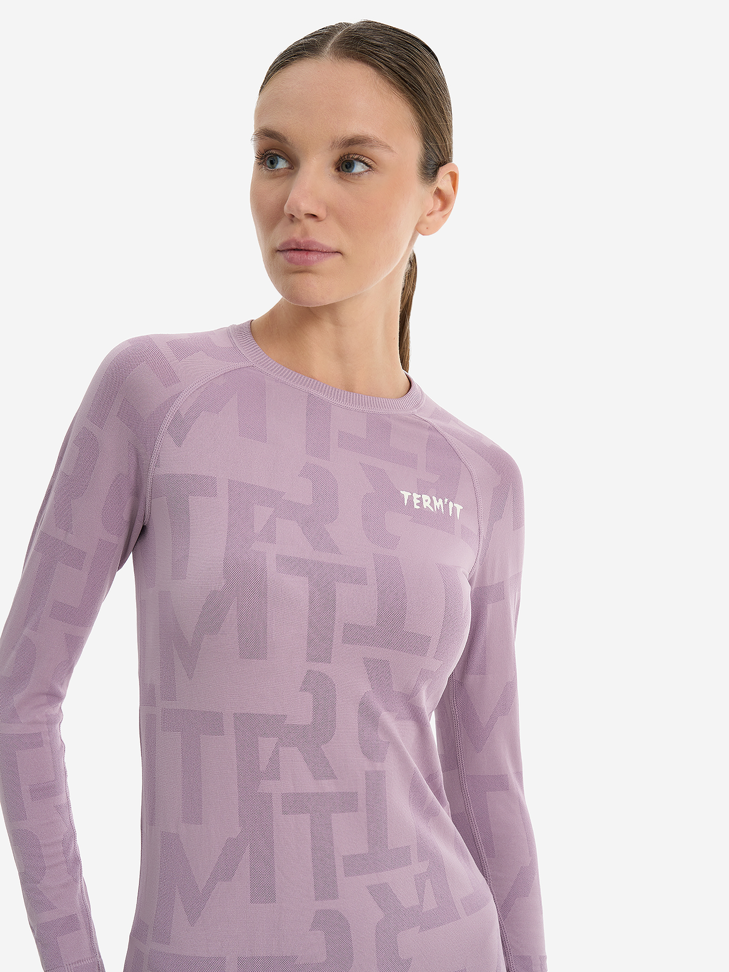 Термобелье верх женское Termit розовый цвет — купить за 10990 тг в интернет-магазине Sportmaster
