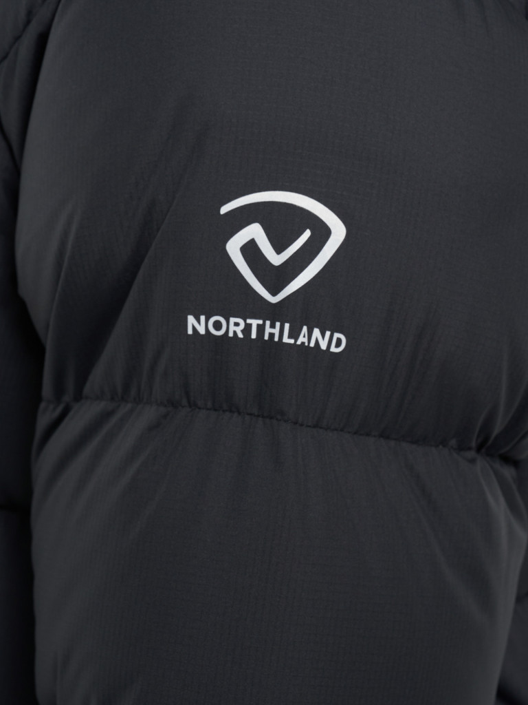 Пальто пуховое женское Northland черный цвет — купить за 47990 тг со ...