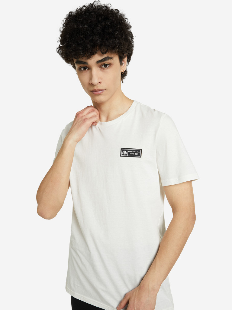 Футболка мужская Kappa Authentic Flash песочный цвет — купить за 2840 ...
