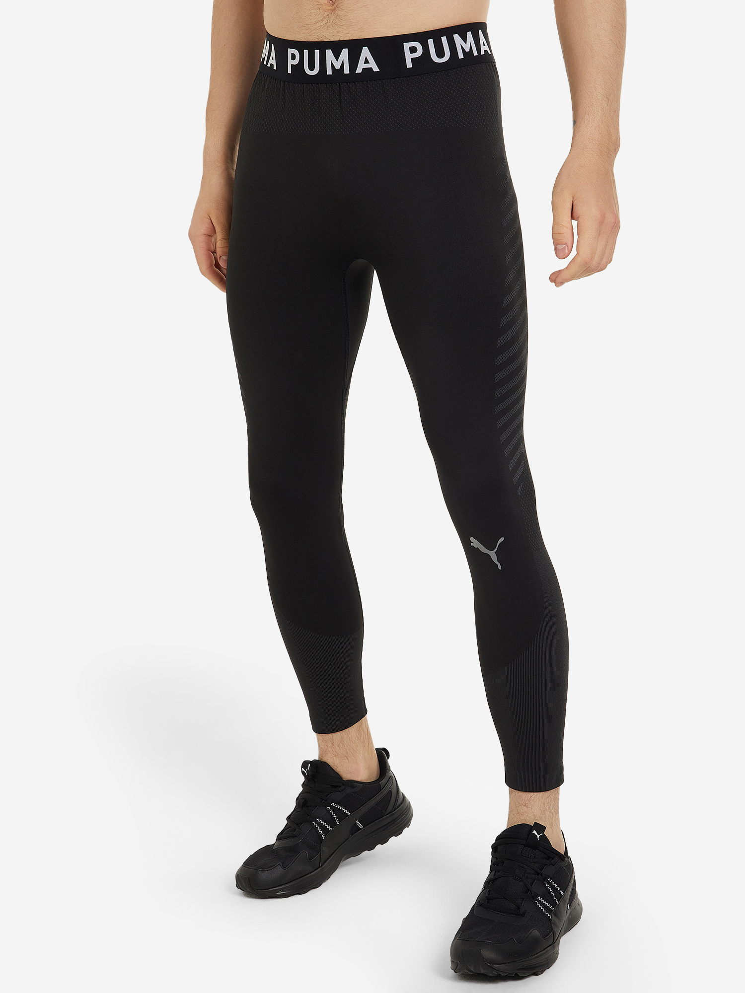 Тайтсы мужские PUMA Train Formknit Seamless черный цвет — купить за ...
