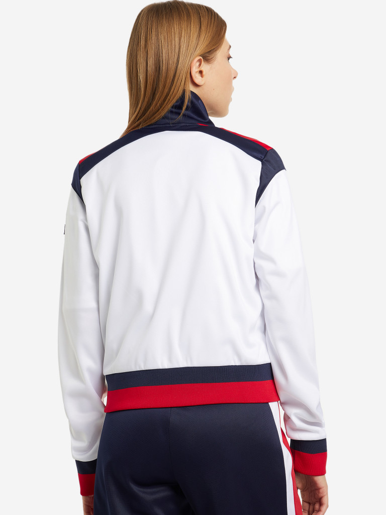 Ветровка женская FILA белый цвет — купить за 18240 тг со скидкой 50 % в ...