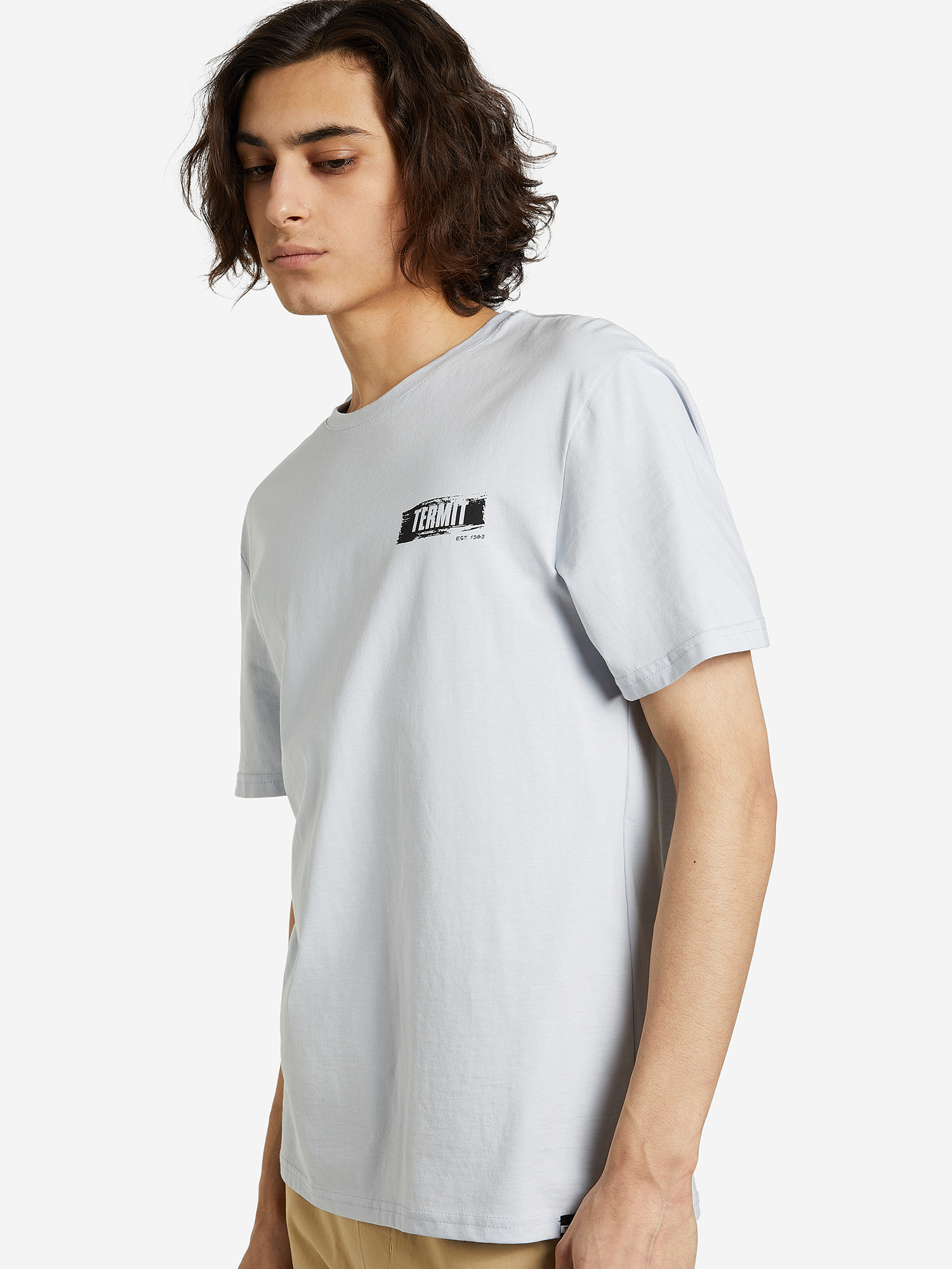 Футболка мужская Termit светло-серый цвет — купить за 3140 тг со скидкой 50 % в интернет ...